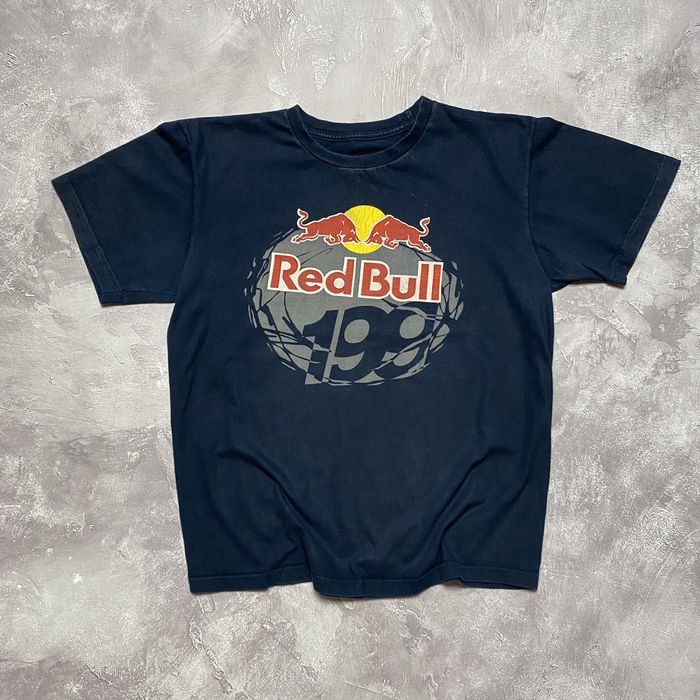 Vintage Vintage Red Bull & Fox Racing Big Logo Faded 90’s tee | Grailed