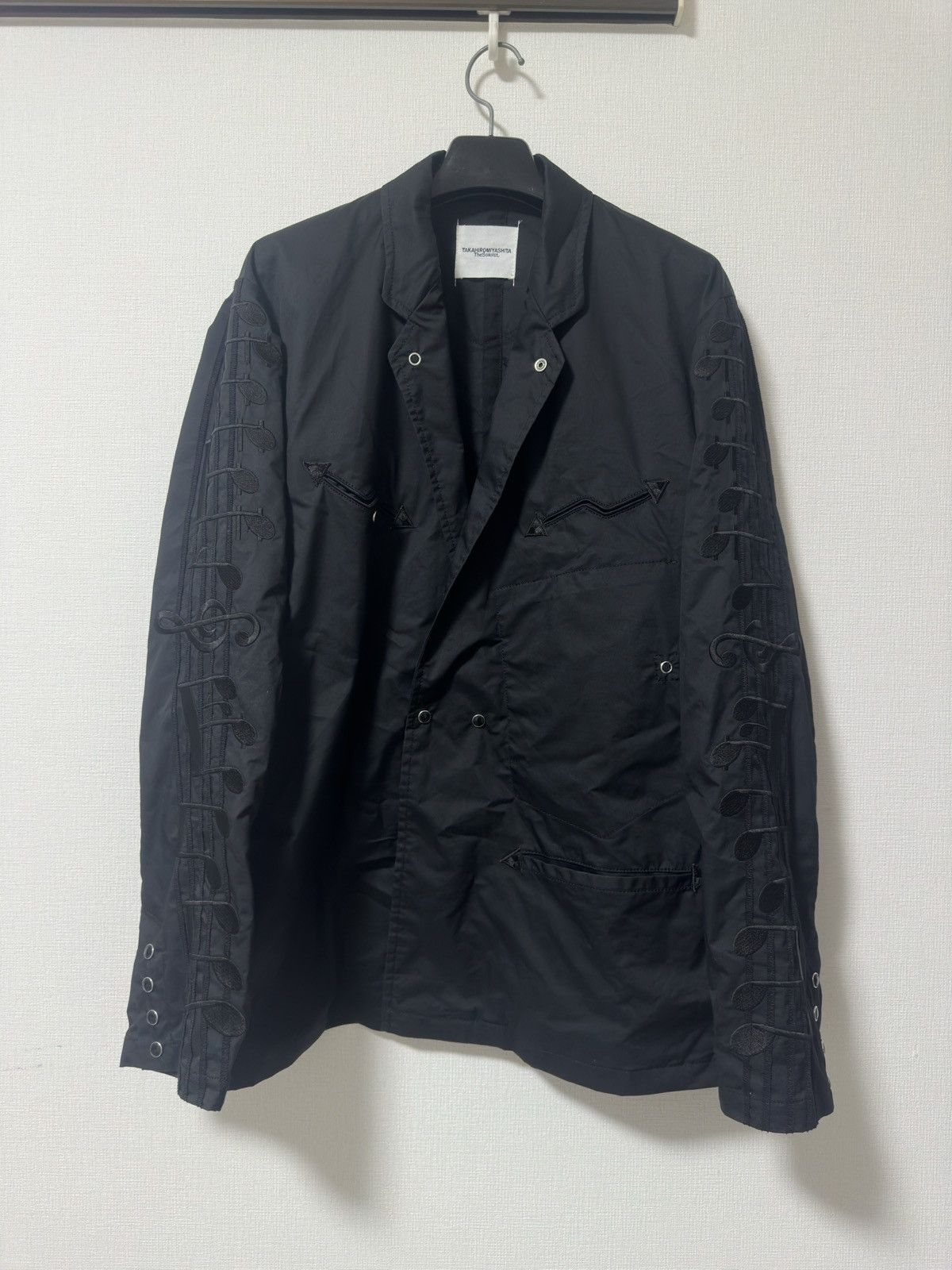 Takahiromiyashita The Soloist. music note jacket SS18 ...