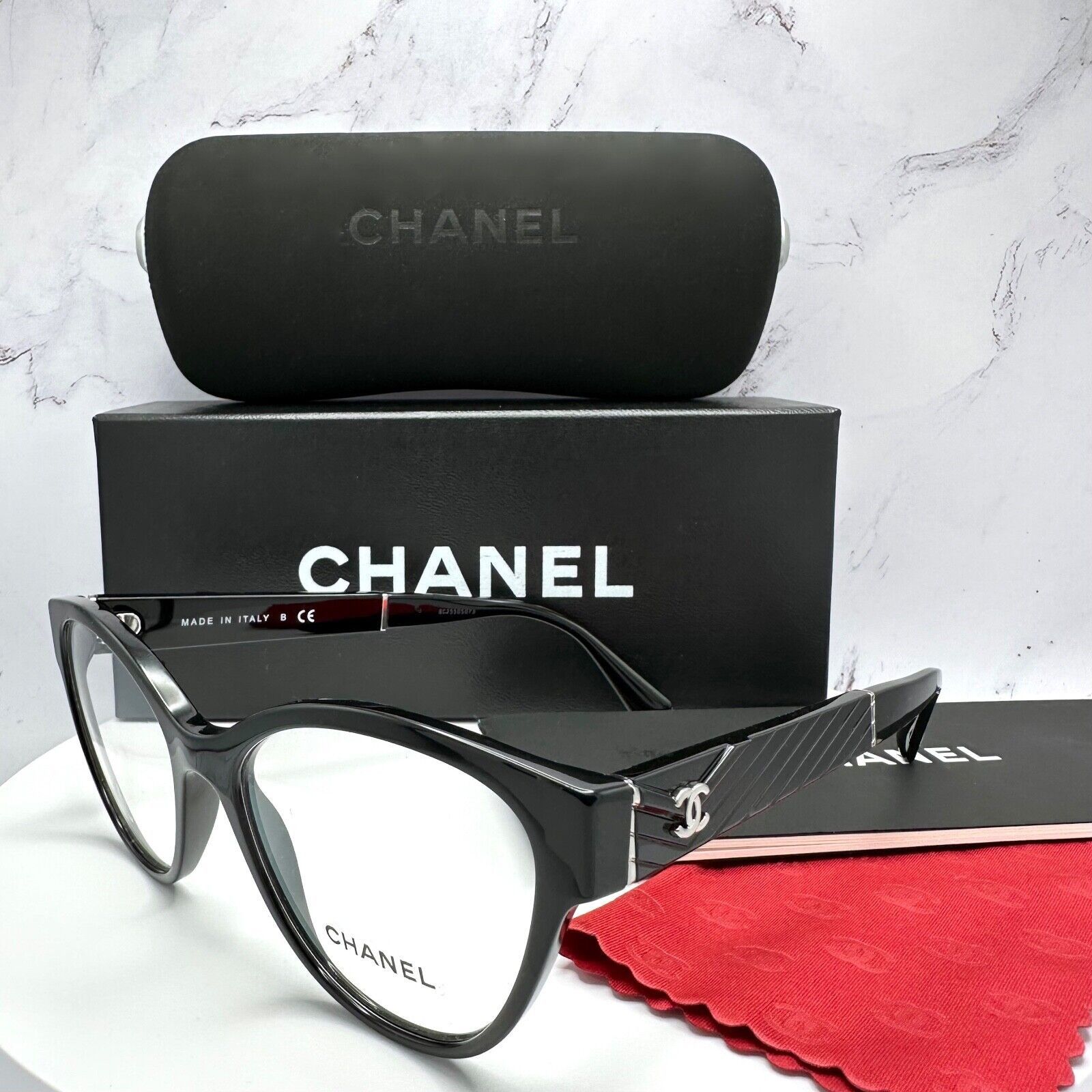 Chanel New Chanel Glasses Frame Interlocking CC Logo | Grailed