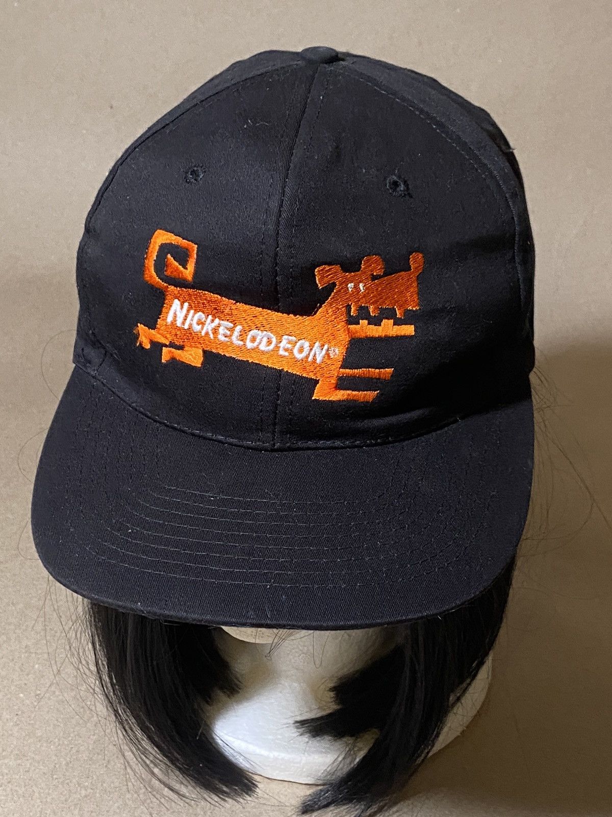Nickelodeon × Nissin RARE Nickelodeon Dog Logo Vintage SnapBack | Grailed