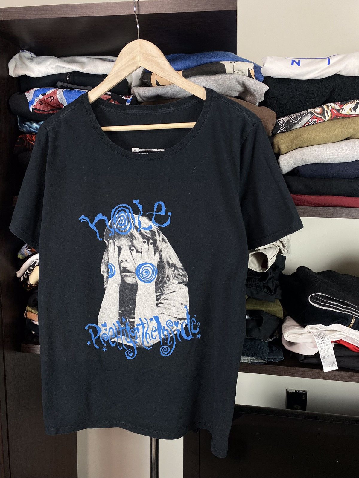 Band Tees × Streetwear × Vintage Vintage HOLE Pretty On The Inside Tee ...