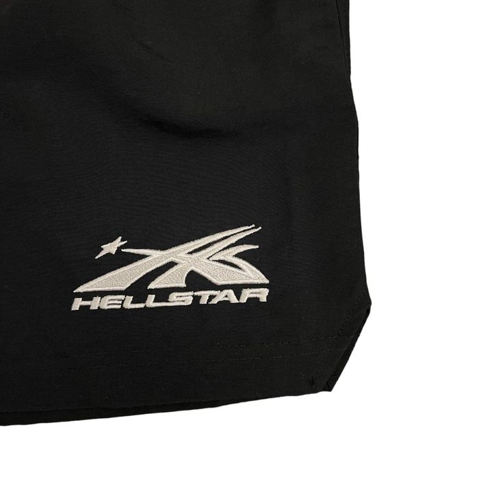 HELLSTAR Hellstar Studios Logo Nylon Shorts Black | Grailed