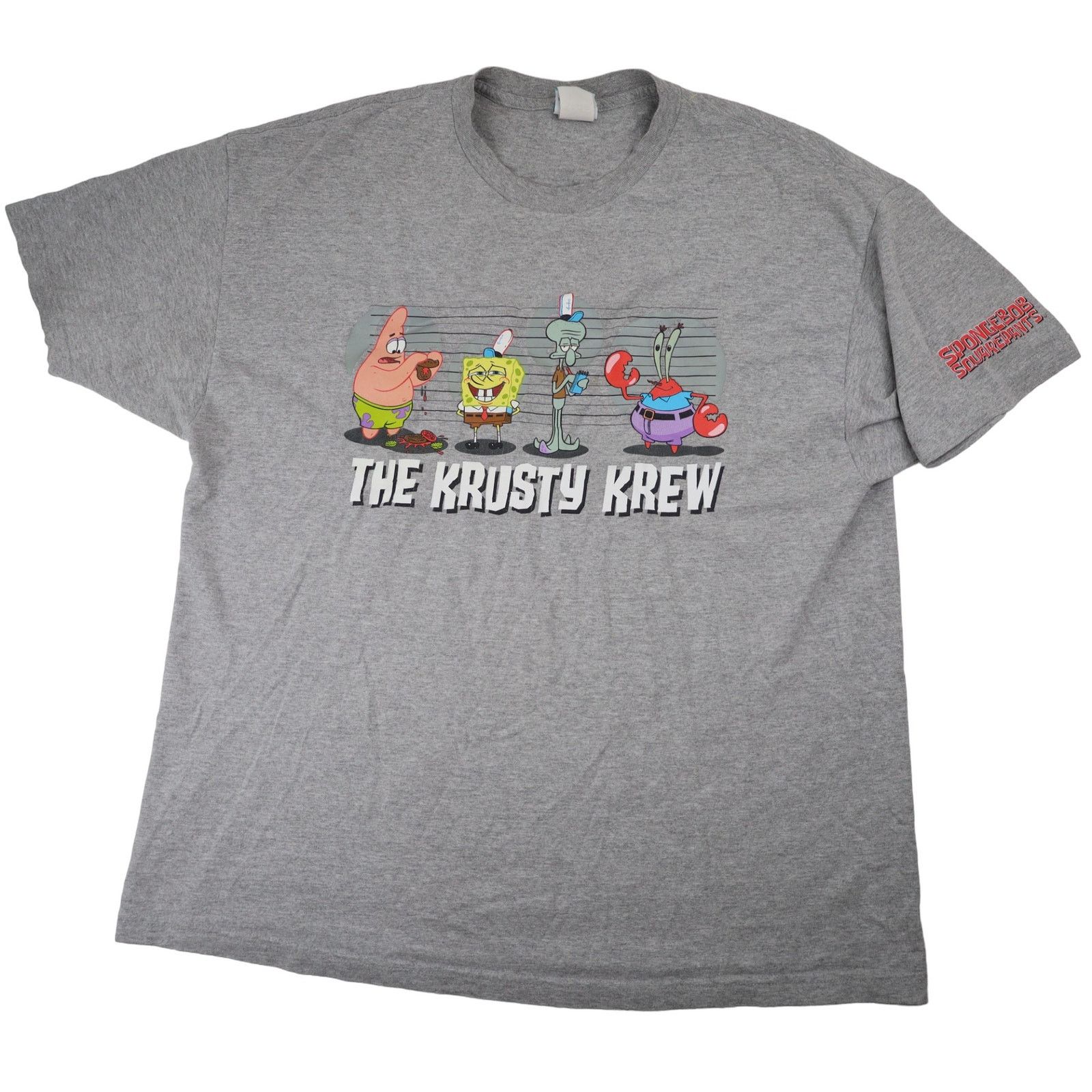 Vintage Vintage Y2k Spongebob Squarepants The Krusty Krew Graphic T ...