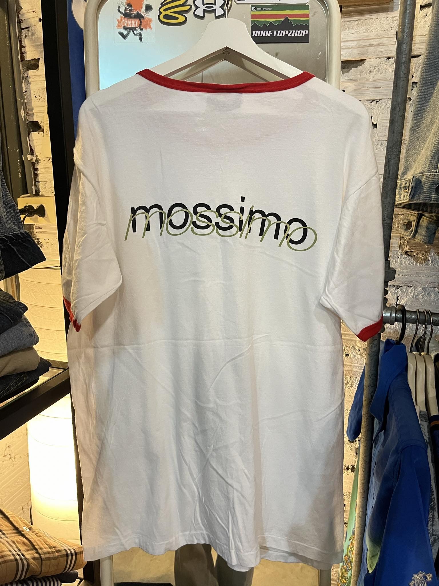 Made In Usa × Mossimo × Vintage Mossimo Ringer Tee Logo 90s (single ...
