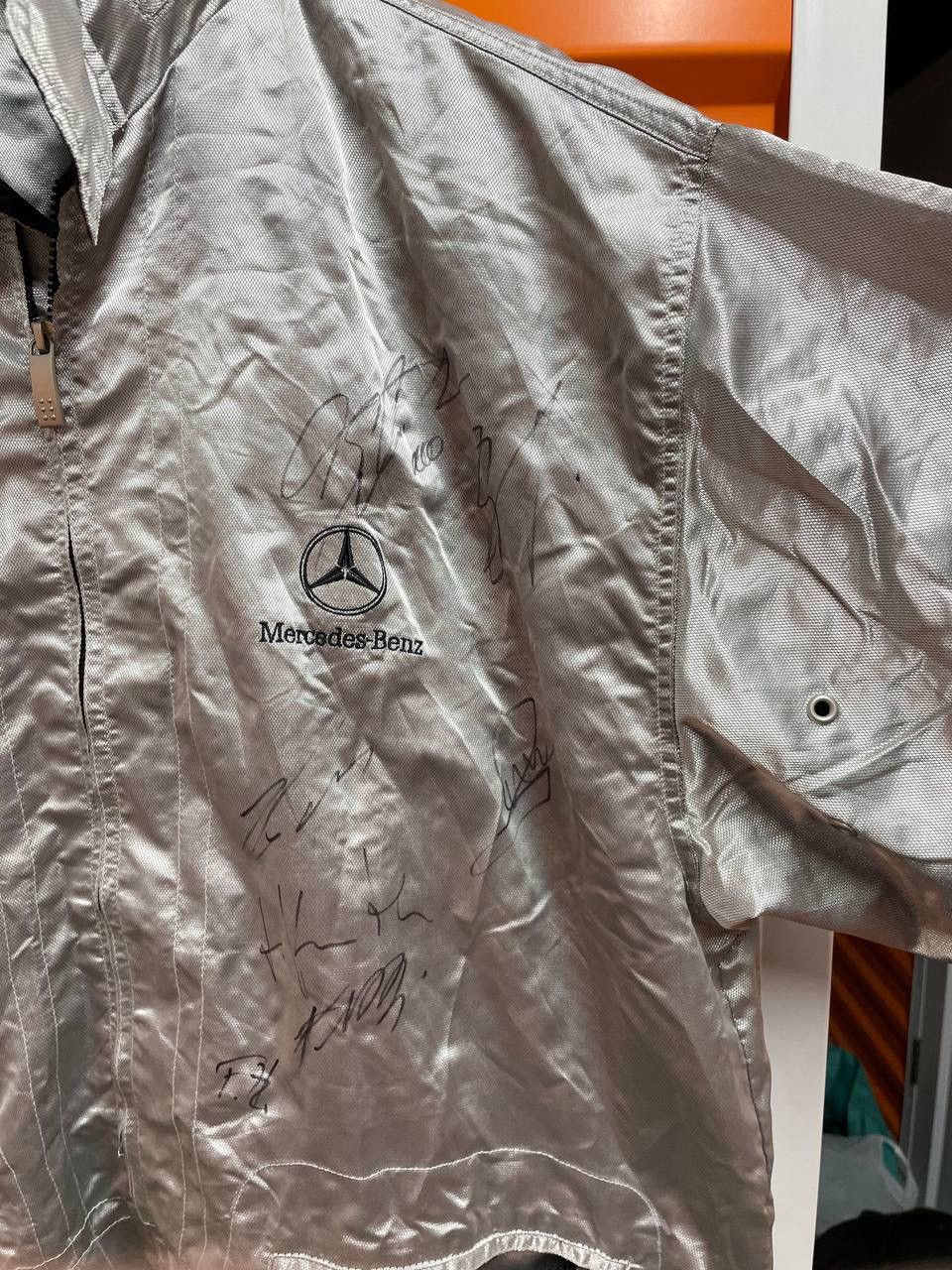 Vintage Rare Vintage Mercedes Benz Jacket with signatures | Grailed