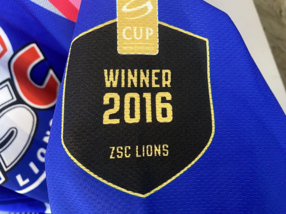 Hockey ZSC LIONS PLAYER ISSUE ICE HOCKEY SWITZERLAND SHIRT JERSEY | Grailed