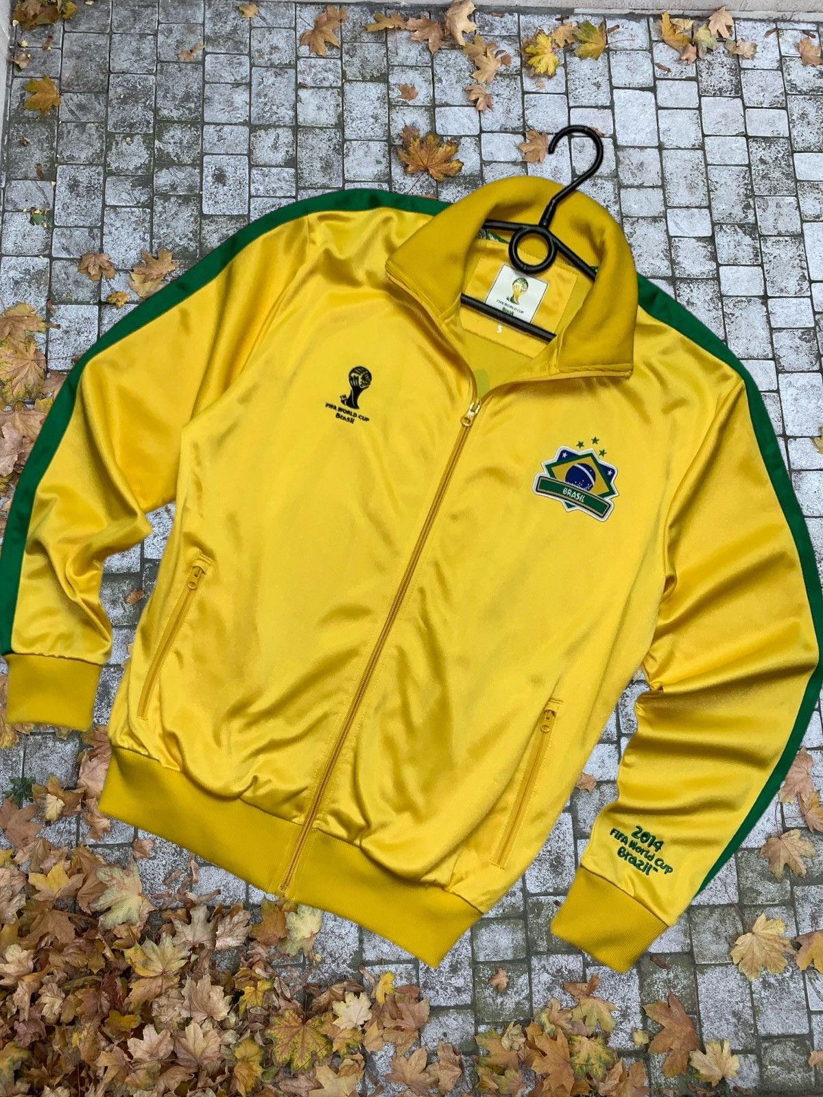Soccer Jersey × Vintage Track jacket Brasil soccer jacket World Cup ...