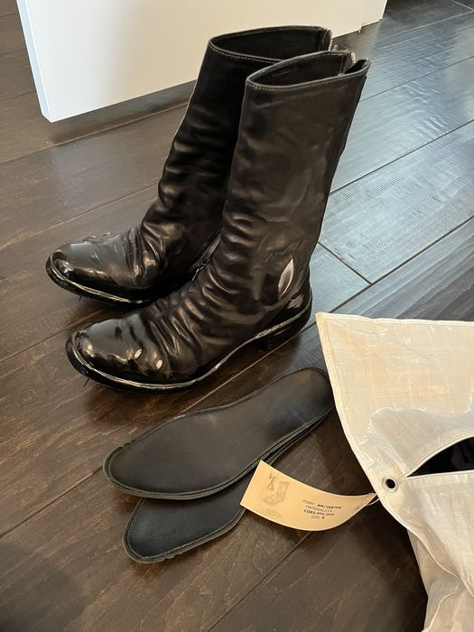 Carol Christian Poell CCP Drop Prosthetic Tornado Boots | Grailed