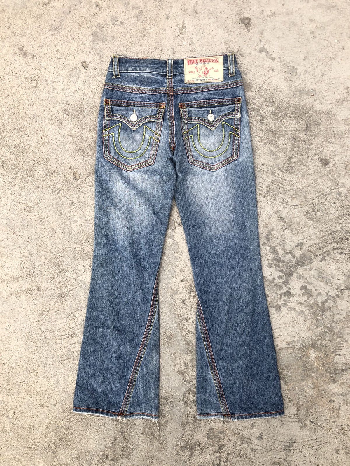 True Religion True religion joey super T flare jeans | Grailed