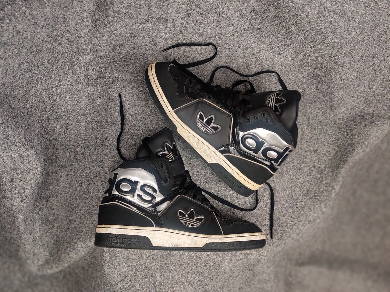 Adidas Vintage Adidas ecstasy hi tops Sneakers Jeremy Scott Style | Grailed
