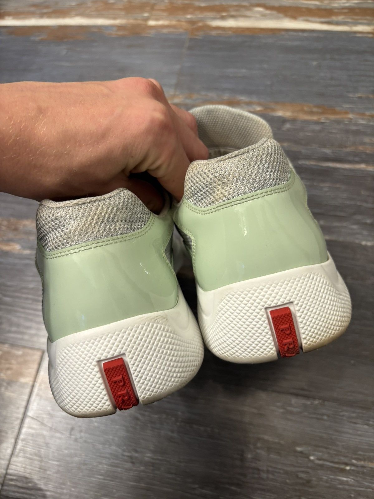 Prada Prada Americas Cup Patent Leather Size 10.5 | Grailed