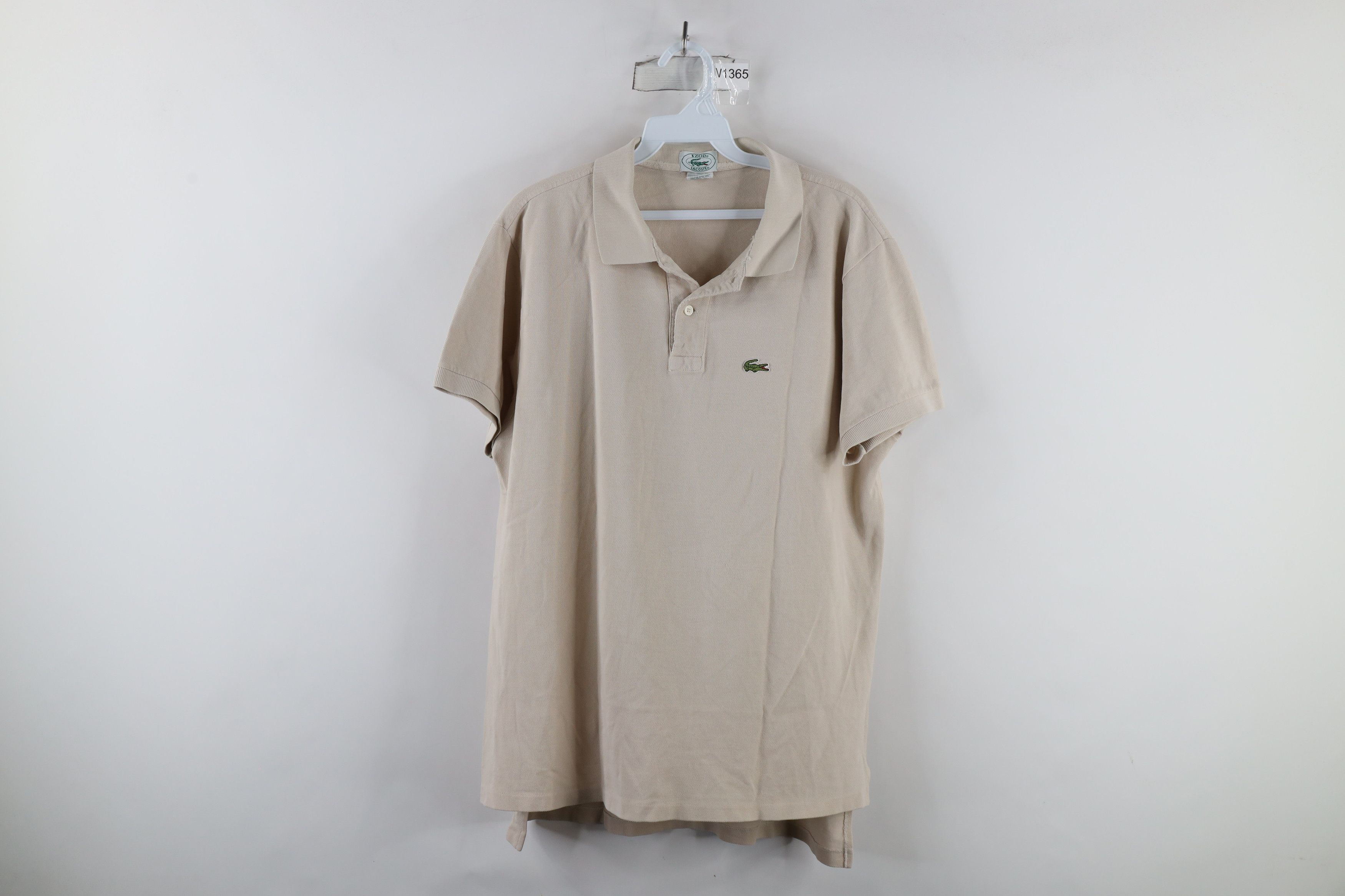 Vintage Vintage 80s Izod Lacoste Croc Logo Collared Polo Shirt USA ...