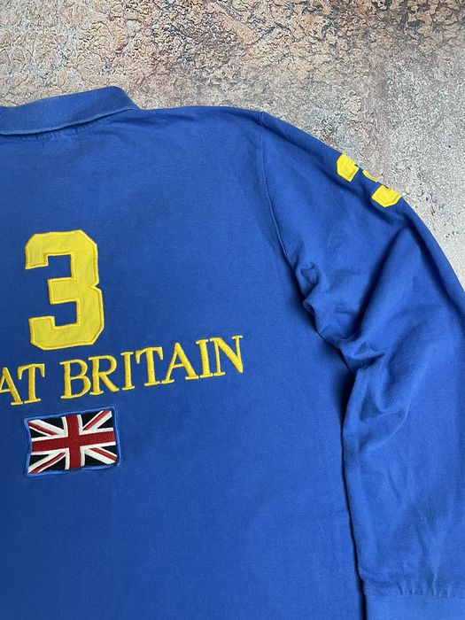Polo Ralph Lauren Polo Ralph Lauren "GREAT BRITAIN"Polo Longsleeve Chief Keef | Grailed