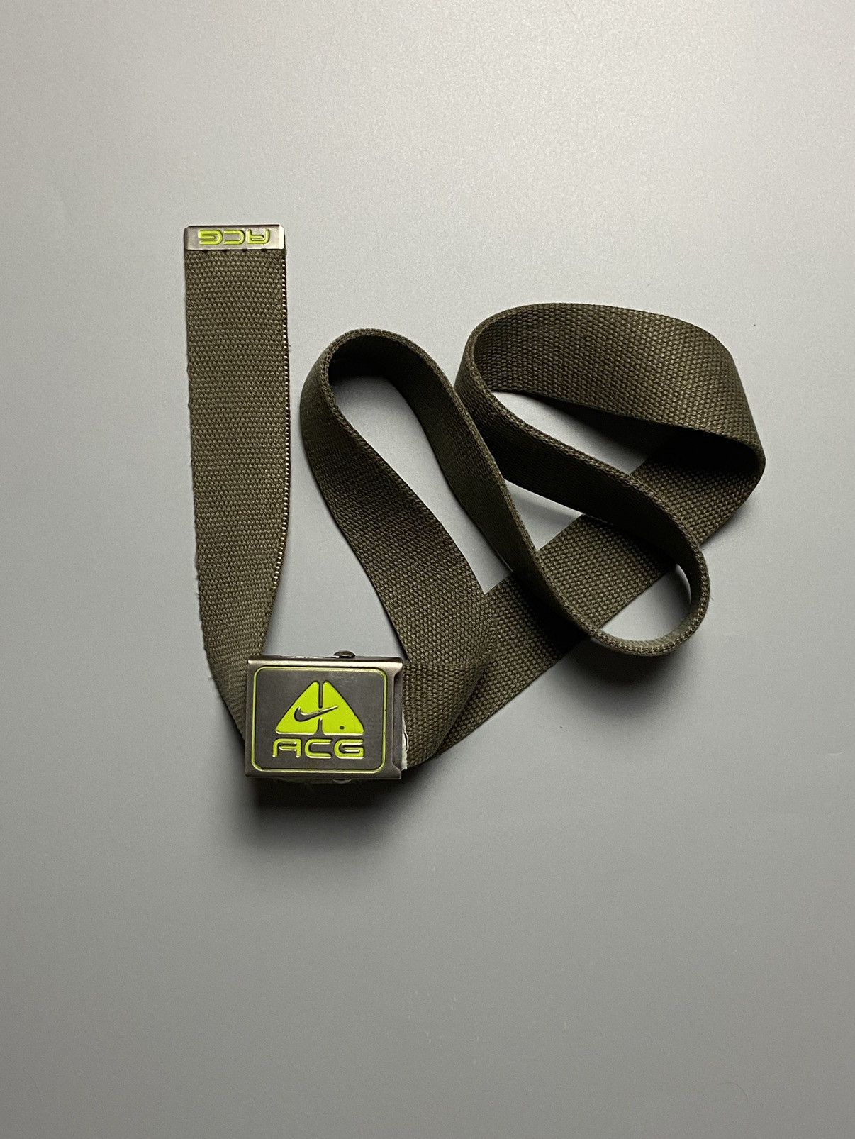 Nike ACG × Streetwear × Vintage Vintage Nike ACG Tactical Metallic Belt ...