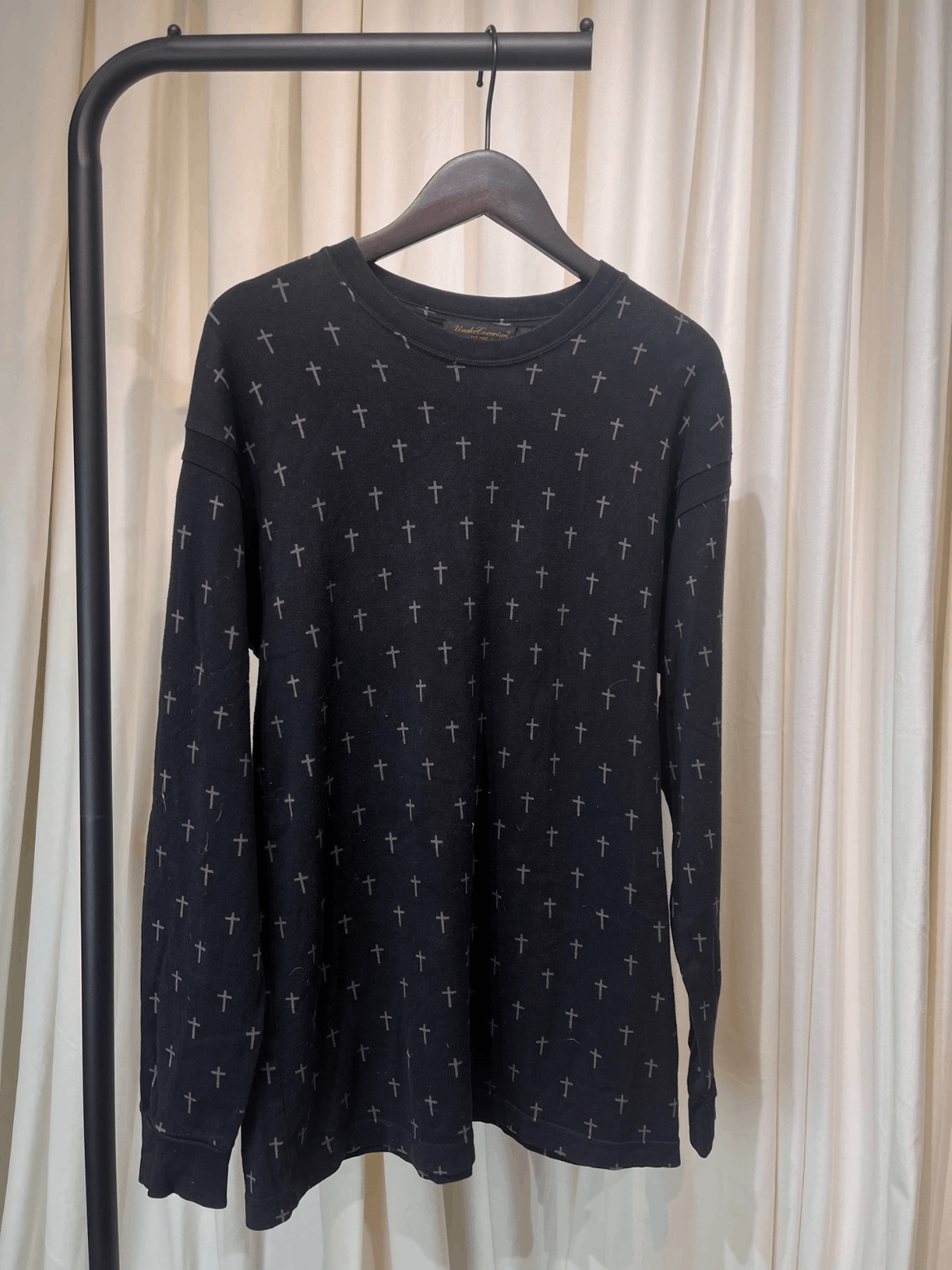Undercover Undercover 02AW Multi Cross Print L/S Tee | Grailed