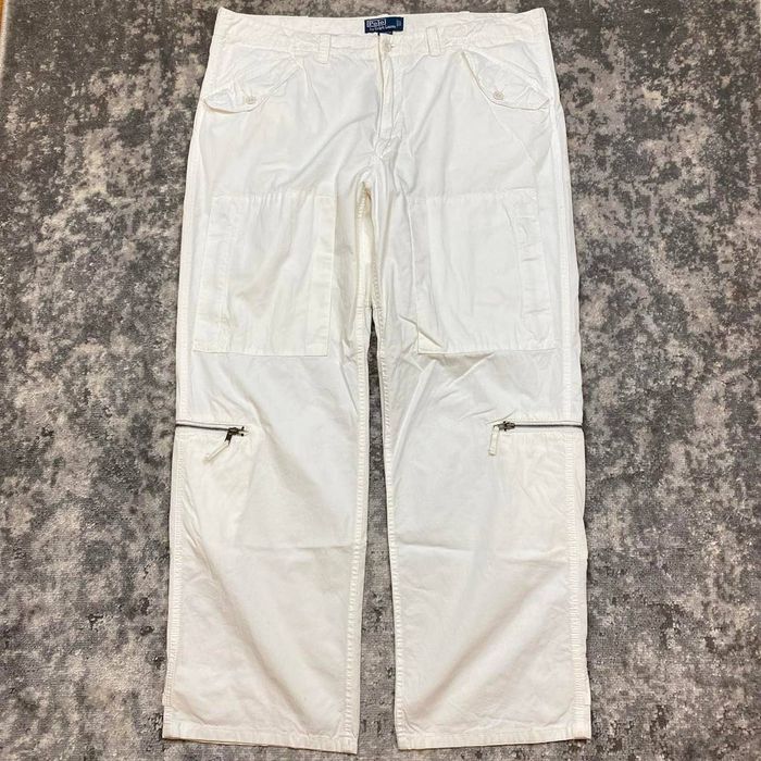 Polo Ralph Lauren Vintage 90s Polo Ralph Lauren Military Cargo Pants Baggy | Grailed