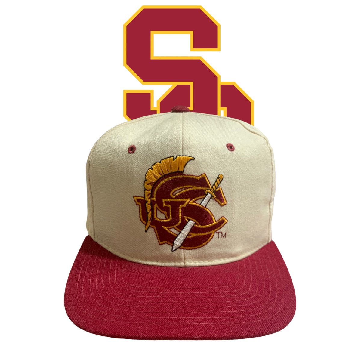 Vintage USC Trojans New Era Pro Model Snapback Hat Vintage | Grailed