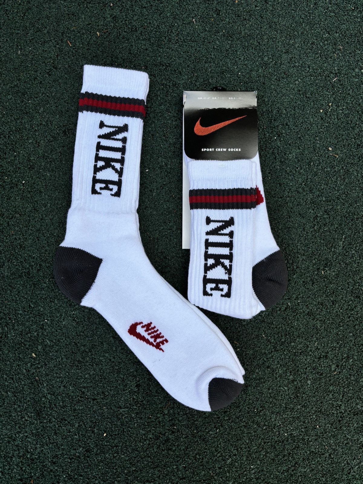 Jordan Brand × Nike Rare Nike Basketball Socks 90s | Grailed