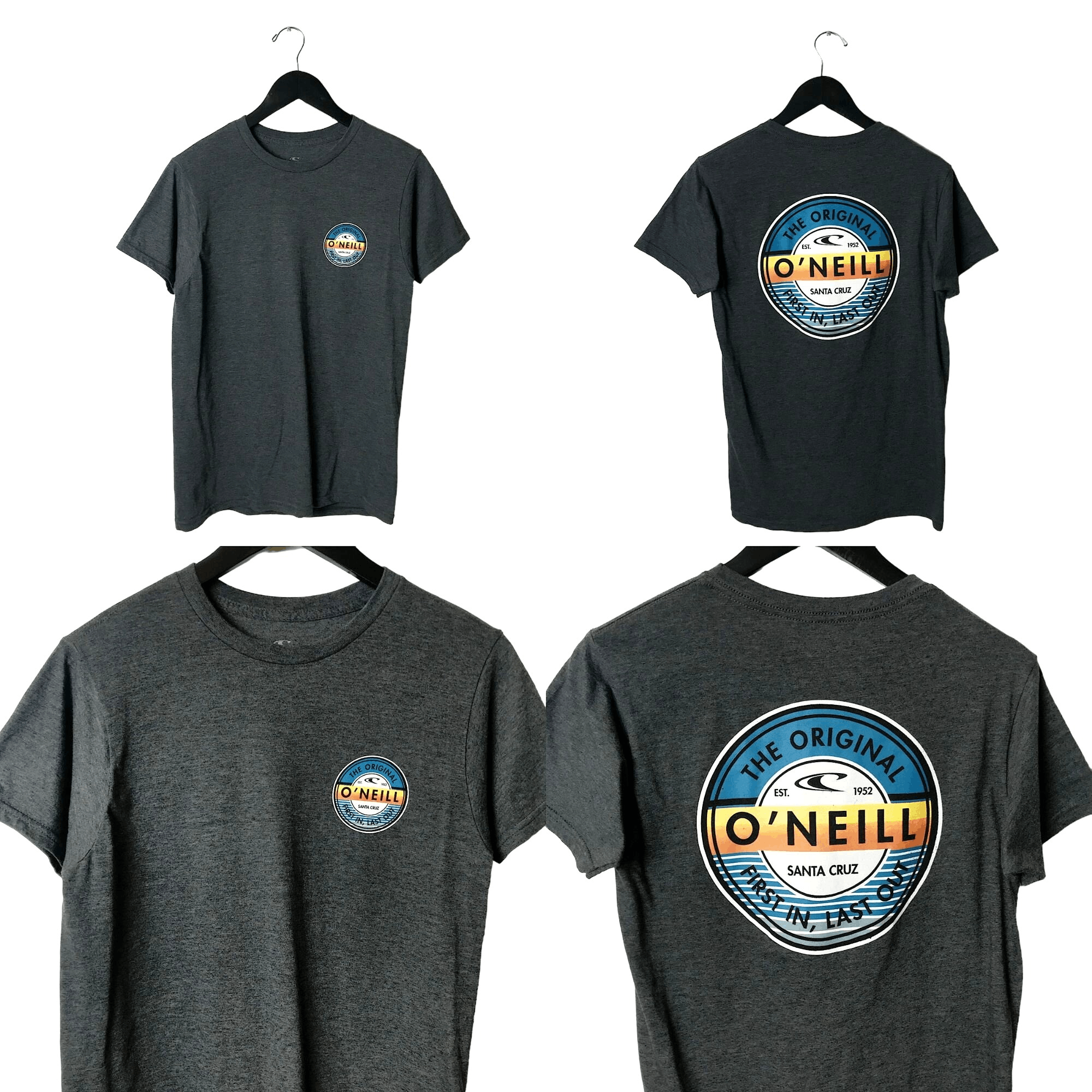 Oneill O'Neill Original T Shirt Graphic Tee Sport Gray Medium M | Grailed