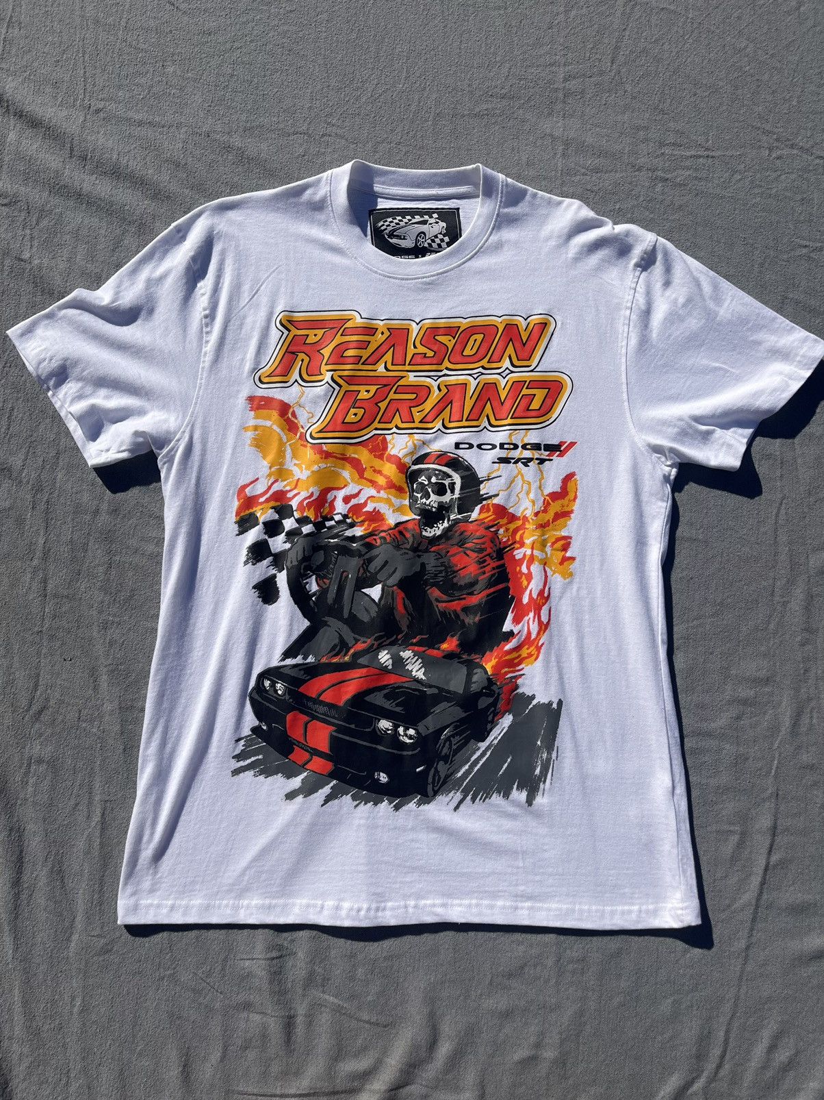 Reason Limited Edition Dodge x Reason Brand T Shirt Challenger SRT ...