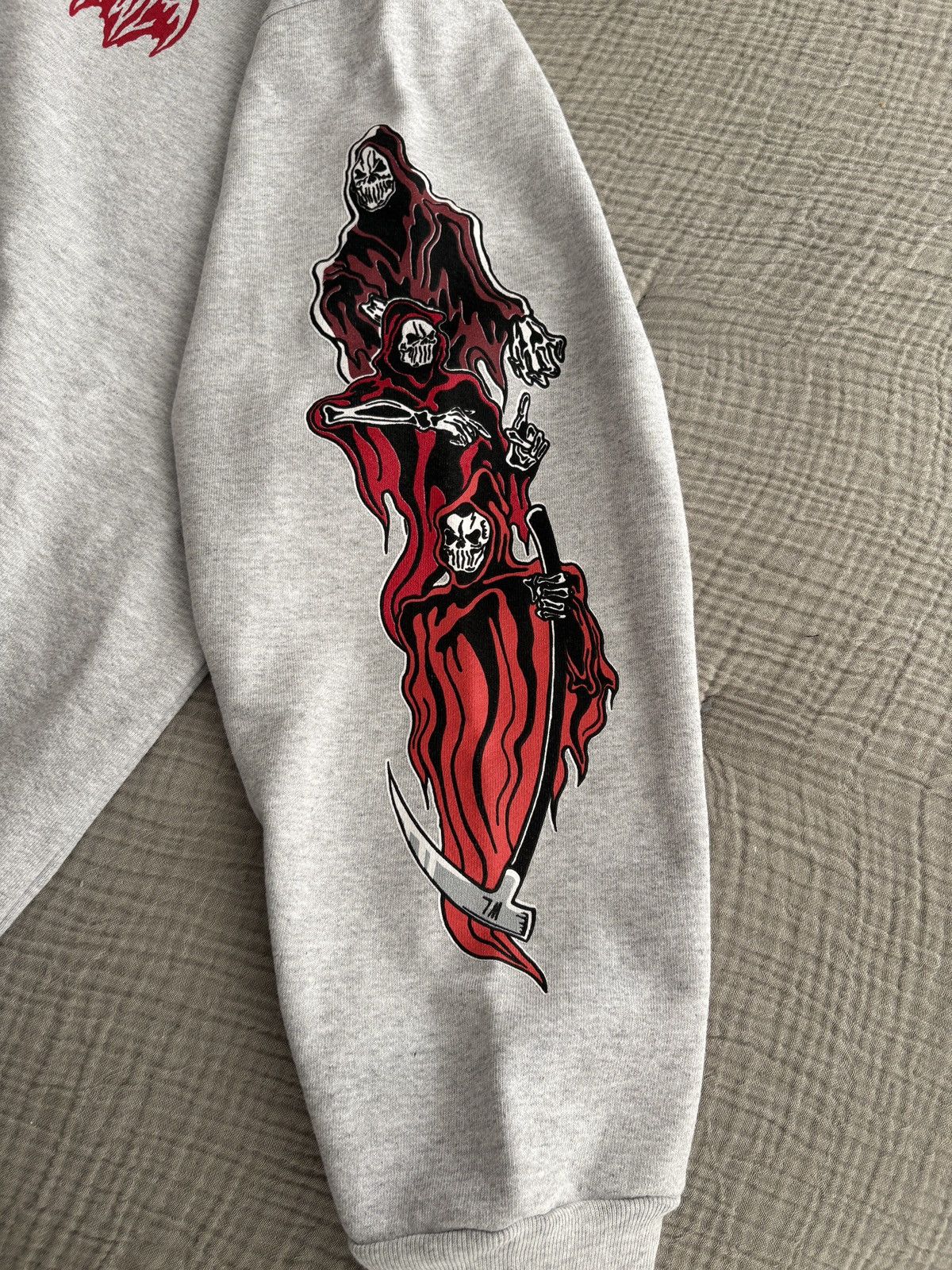 Warren Lotas Three Reapers Hoodie | Grailed
