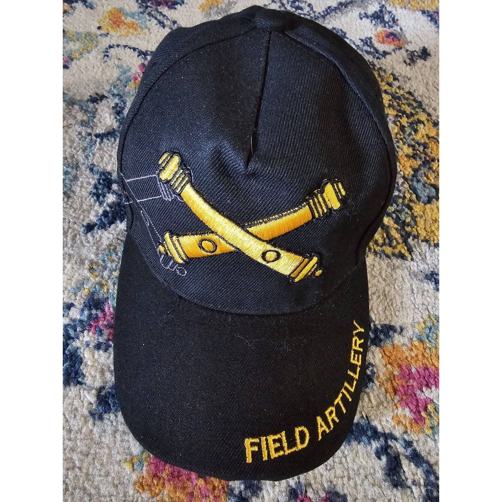 Military Army Field Artillery Cannons Embroidered Hook Loop Hat | Grailed