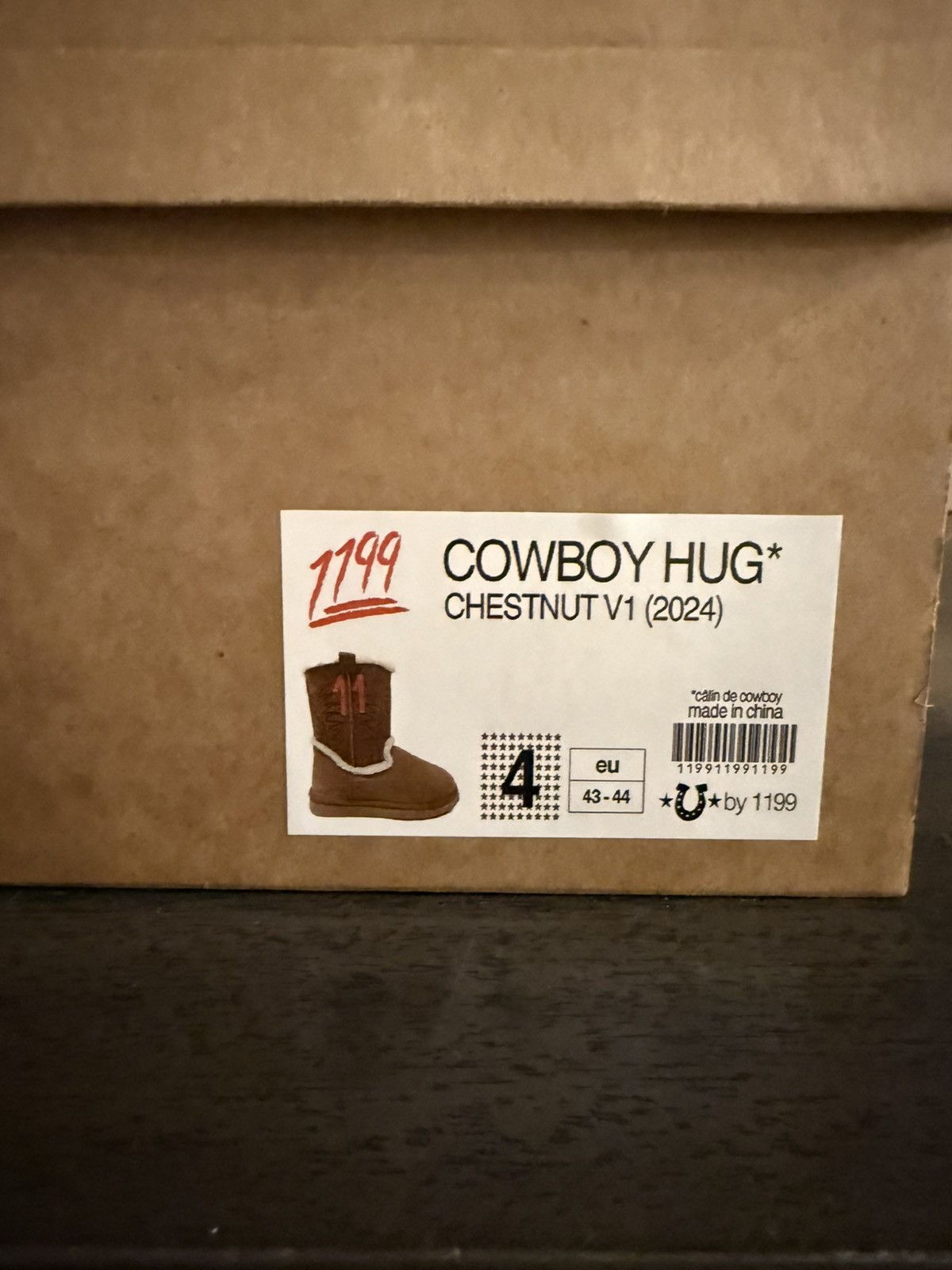 Streetwear 1199 by Bazo Tan Cowboy Hugs Boots | Grailed