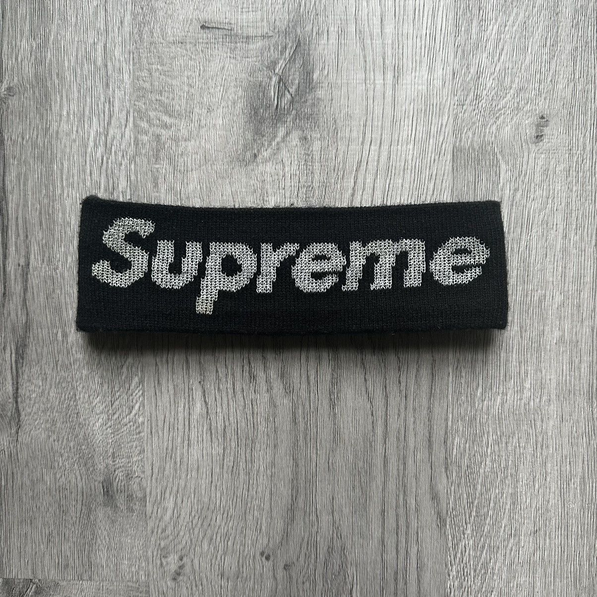 Supreme Supreme x New Era Reflective Logo Headband | Grailed