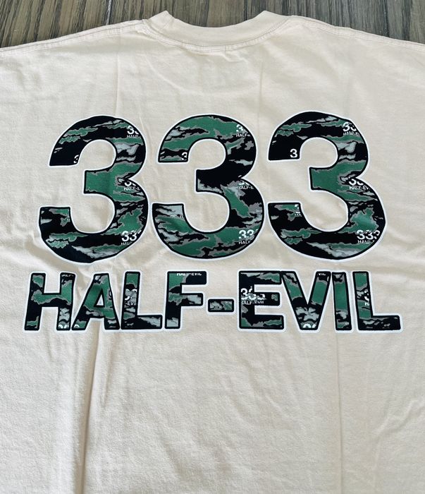Streetwear ⚡️ Half Evil 333 Forever Logo Desert Camo Size Large ⚡️ ...