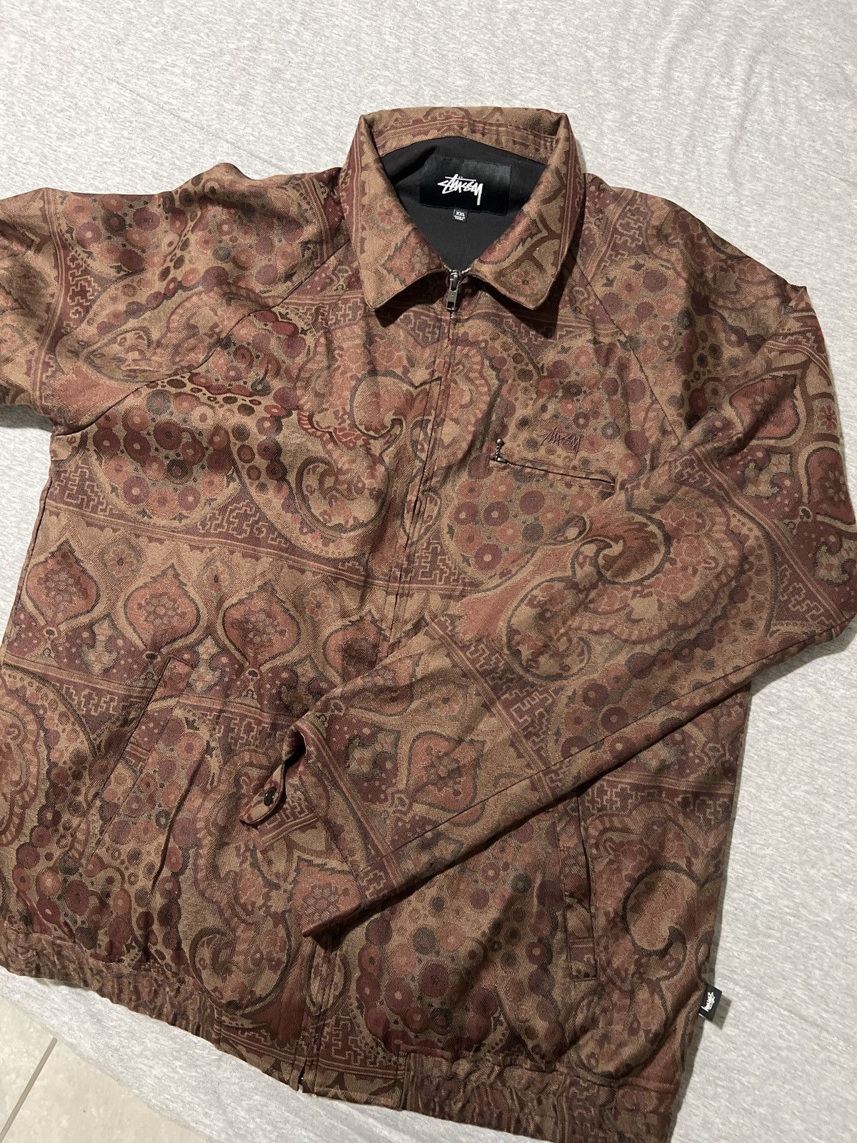 Stussy Stussy pattern print Jacket | Grailed