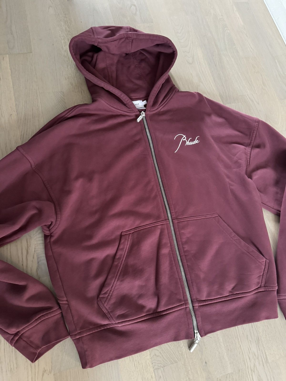 Rhude RHUDE hoodie oversized S STUDY photos for real tape measure | Grailed