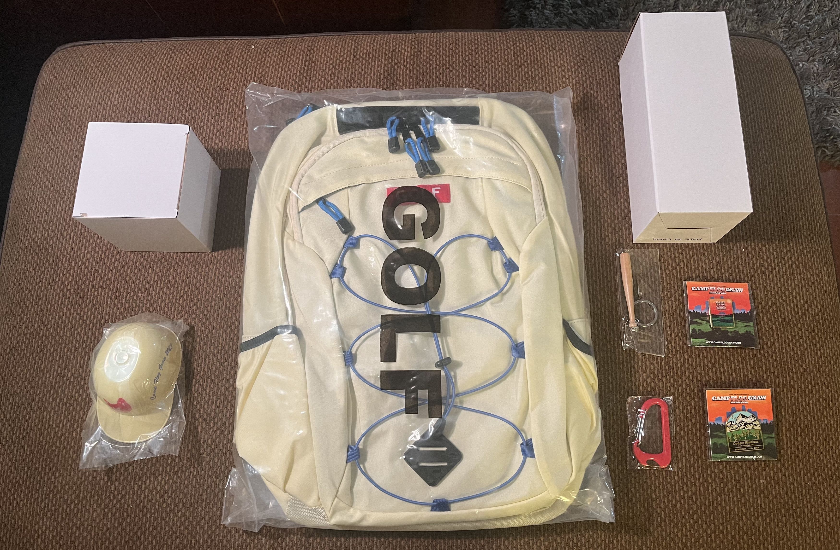 Tyler The Creator Camp Flog Gnaw Golf Wang 2023 VIP Merch Package Only ...