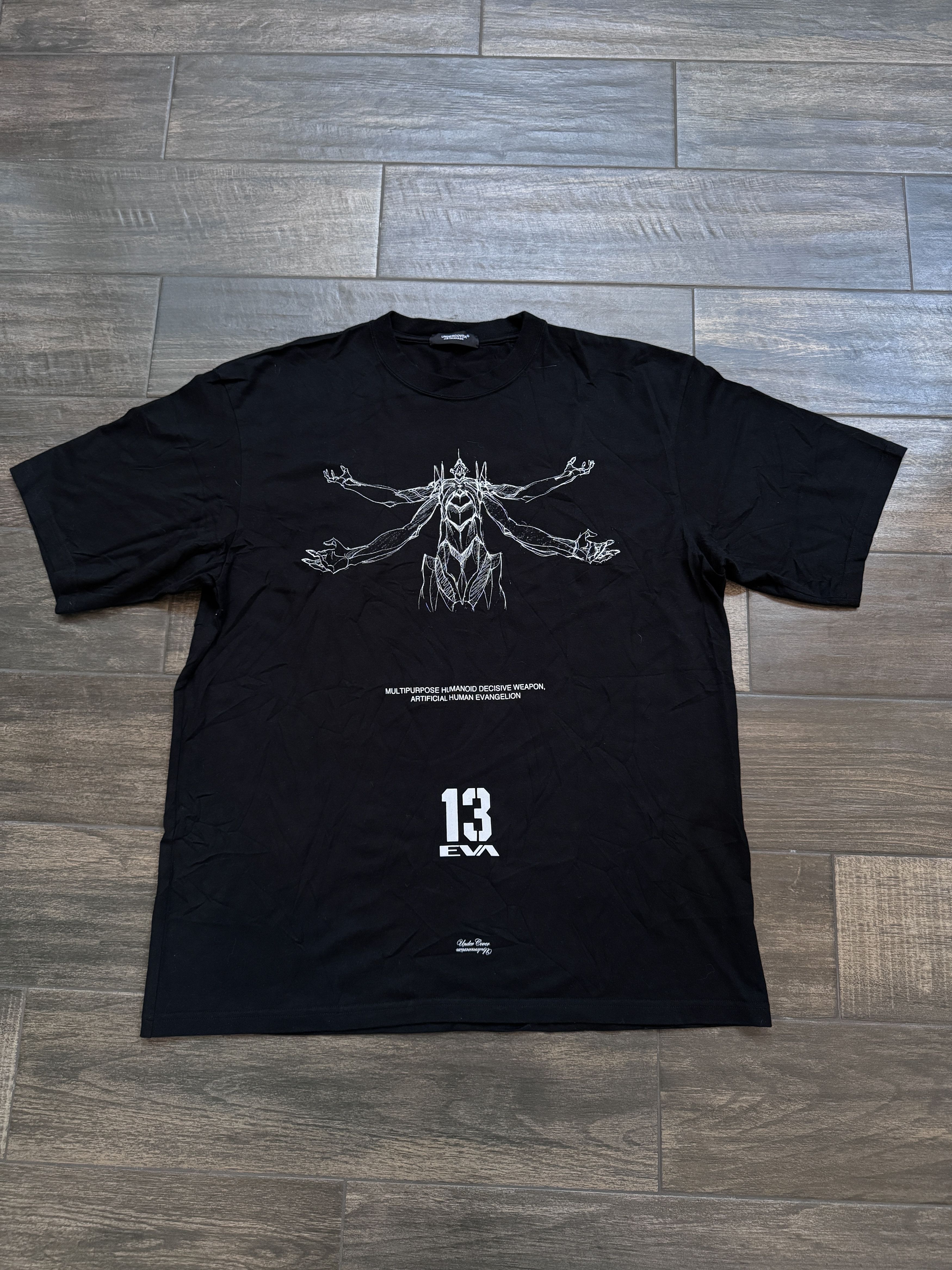 Undercover Undercover x Evangelion EVA Unit 13 Tee Size 5 | Grailed