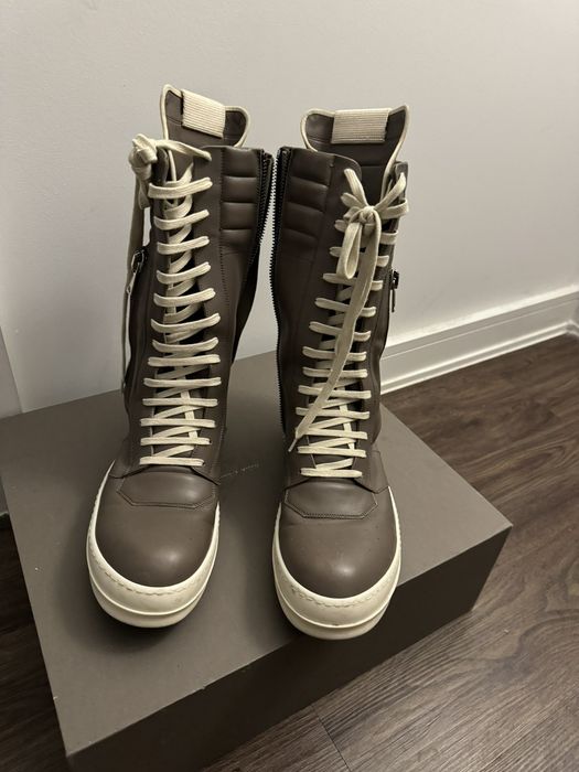 Rick Owens Rick Owens Cargo Basket boots | Grailed
