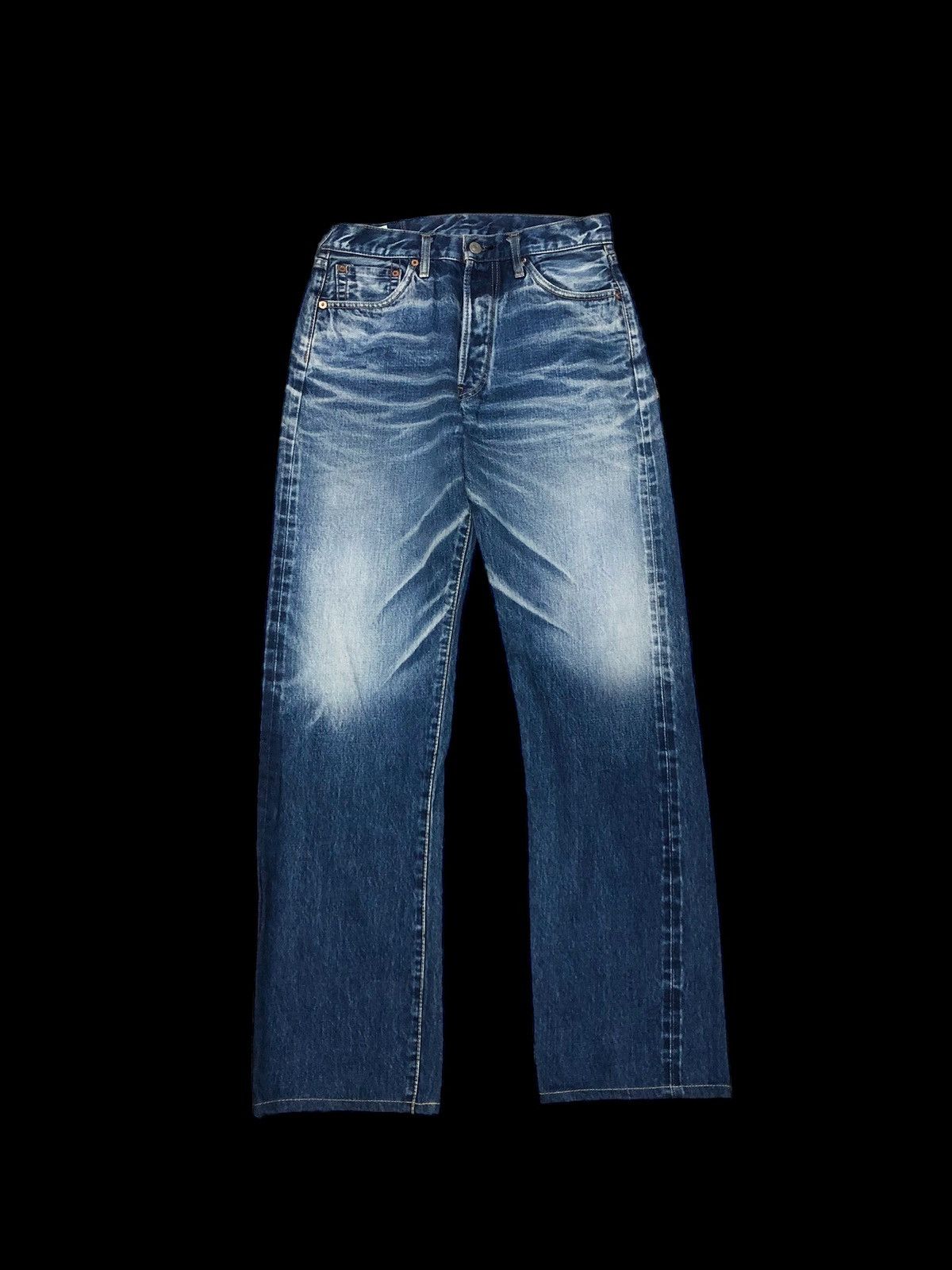 Eight G × Japanese Brand WASHED BLUE SELVEDGE REDLINE DENIM | Grailed