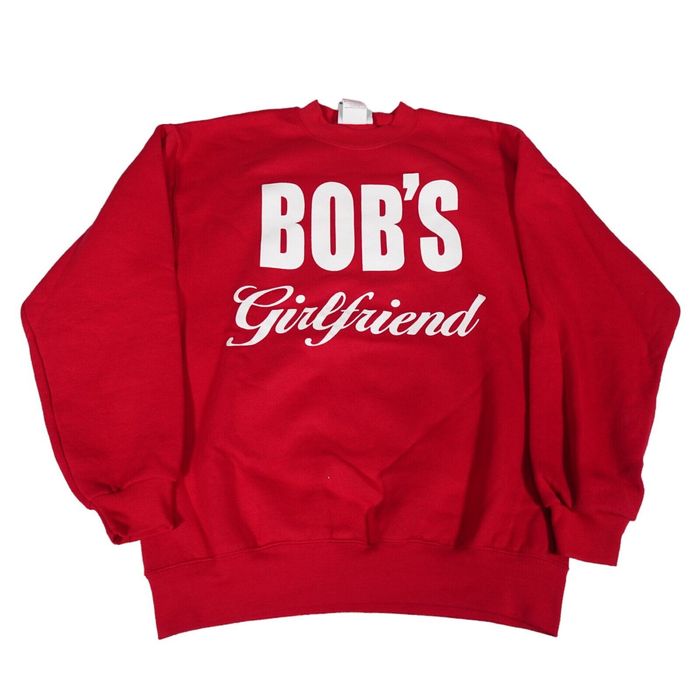 Lee Vintage 90s Bob's Girlfriend Funny Sweatshirt Adult M Lee ...