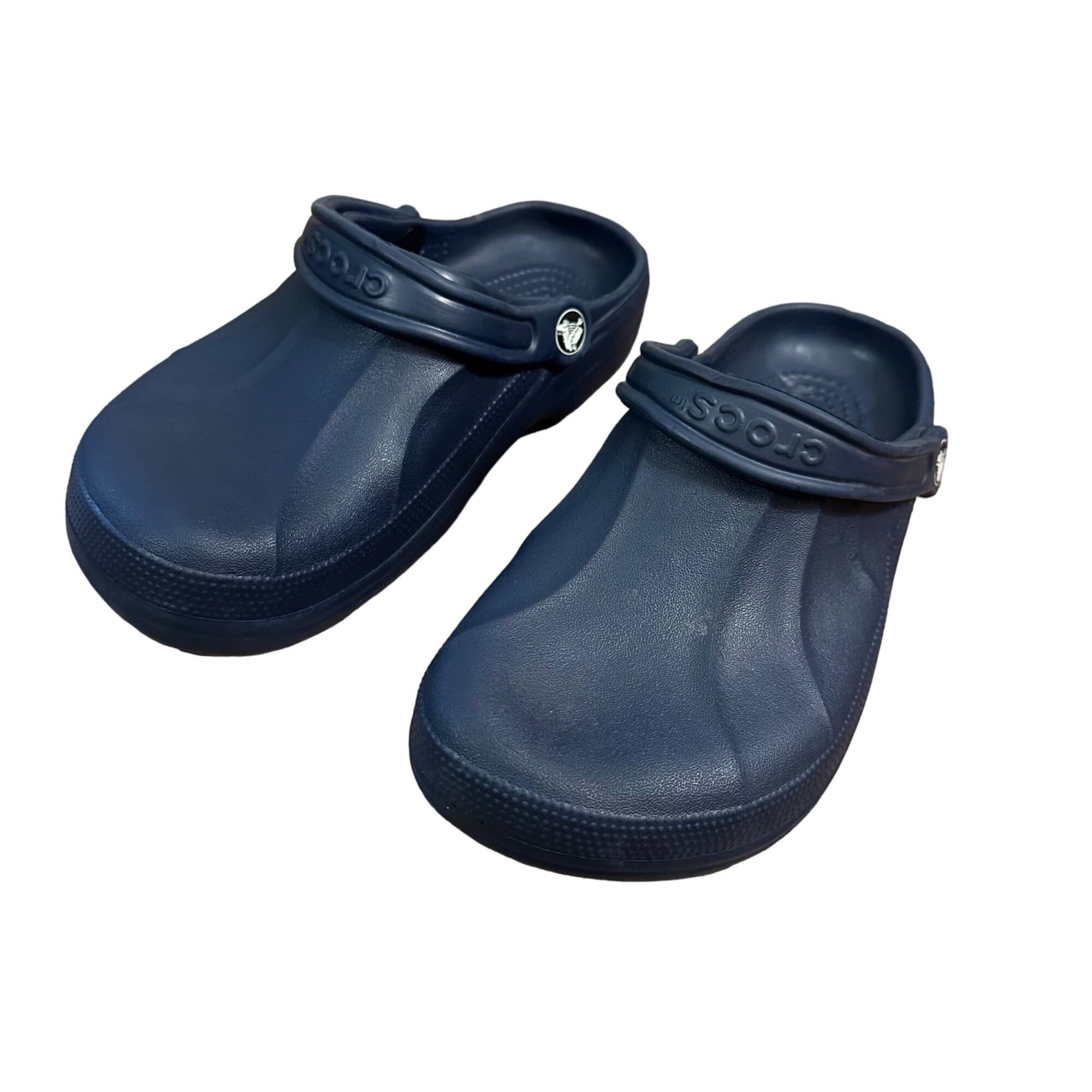 Crocs Crocs closed toe navy Sz 10 Women 8 Men | Grailed