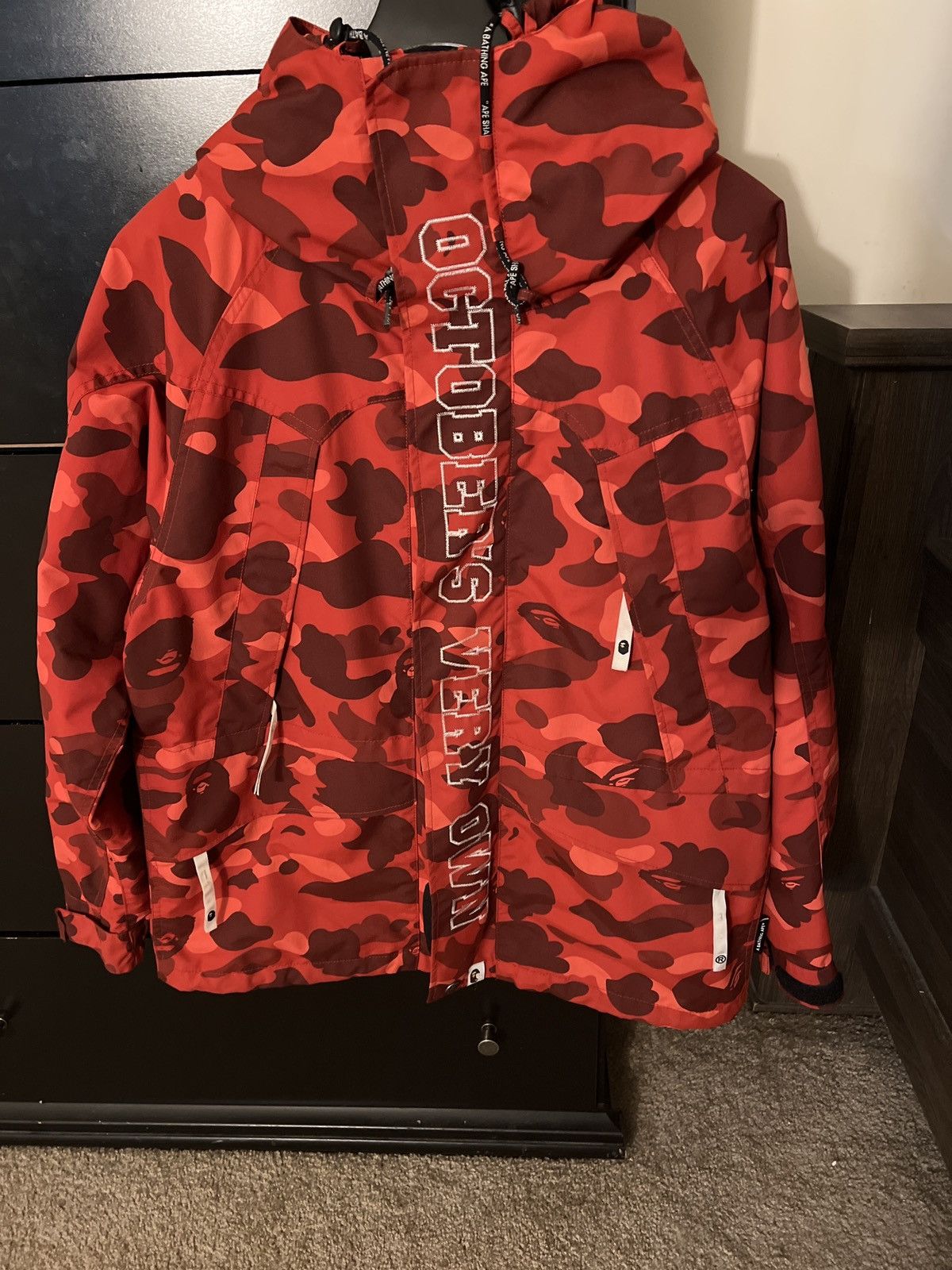 Bape Bape x OVO Color Camo Snowboard Jacket | Grailed