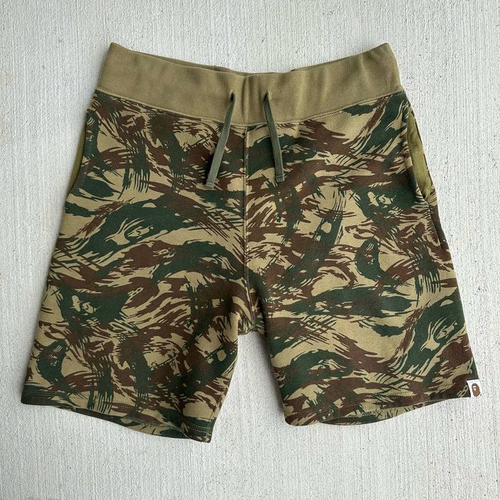 Bape A Bathing Ape Bape Camo Shorts Skeleton Logo Nigo Grailed