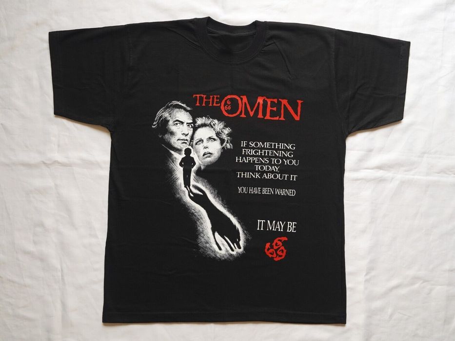 Vintage THE OMEN film horror movie t-shirt | Grailed