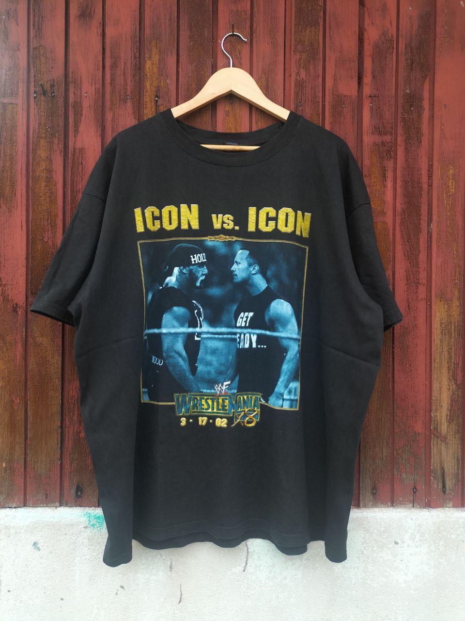 Wcw/Nwo × Wwe × Wwf Vintage WWF WrestleMania X8 2002 ICON VS ICON | Grailed