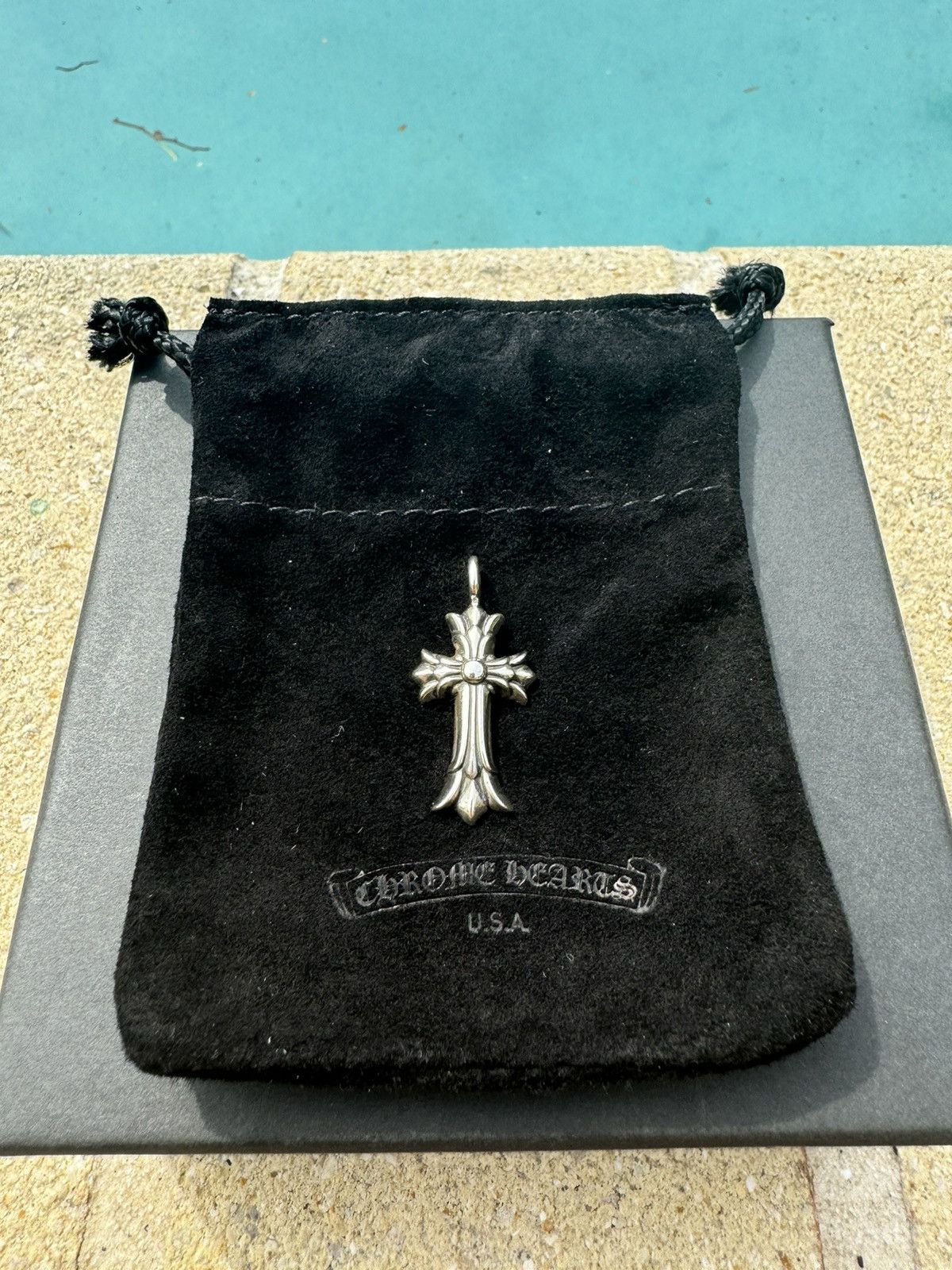 Chrome Hearts Chrome Hearts Double Stack Cross Pendant | Grailed