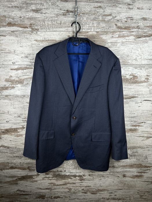 Vintage Mens Vintage Suitsupply Blazer 46R jacket 56 EU navy wool | Grailed
