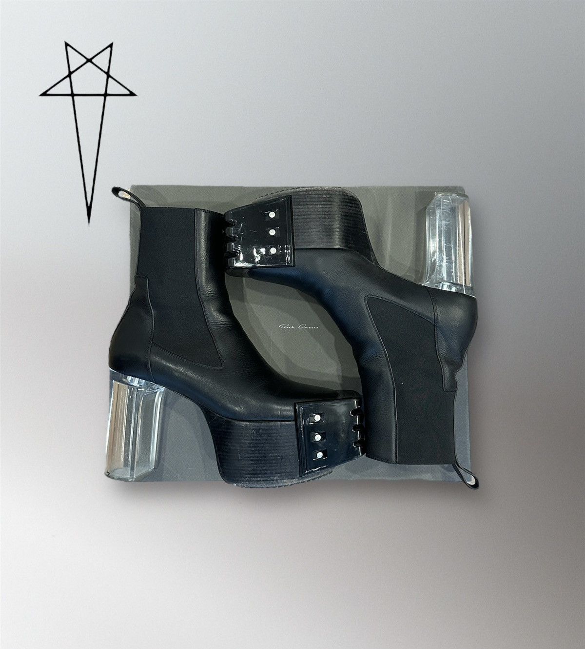 Rick Owens Rick Owens OG 2020 Kiss Grill boots | Grailed