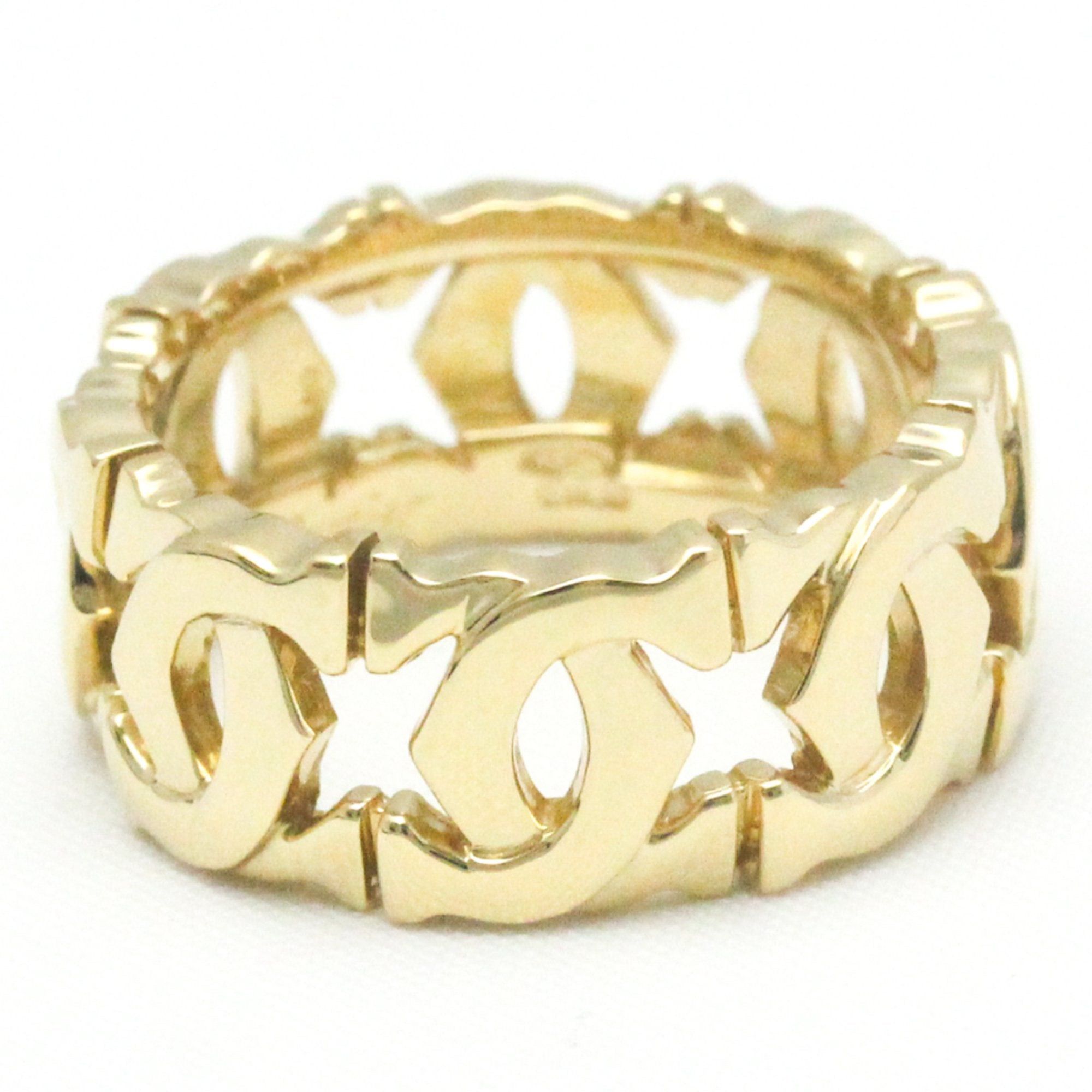 Cartier CARTIER Entrelace Ring Yellow Gold [18K] Fashion No Stone Band ...