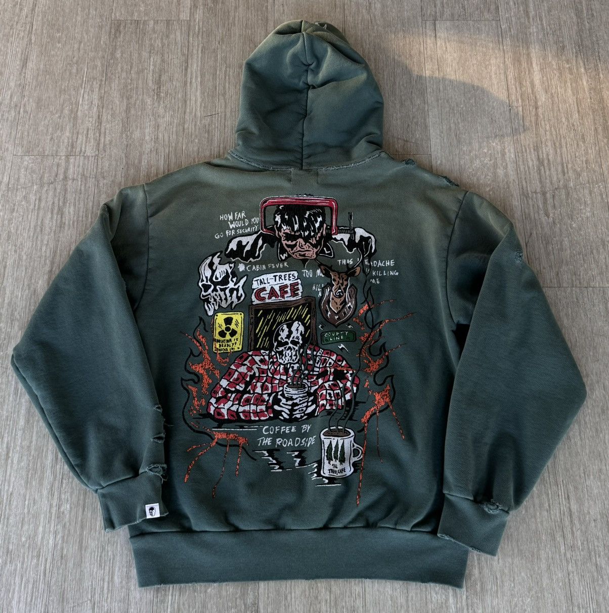 Warren Lotas WARREN LOTAS ROADSIDE COFFEE HOODIE | Grailed