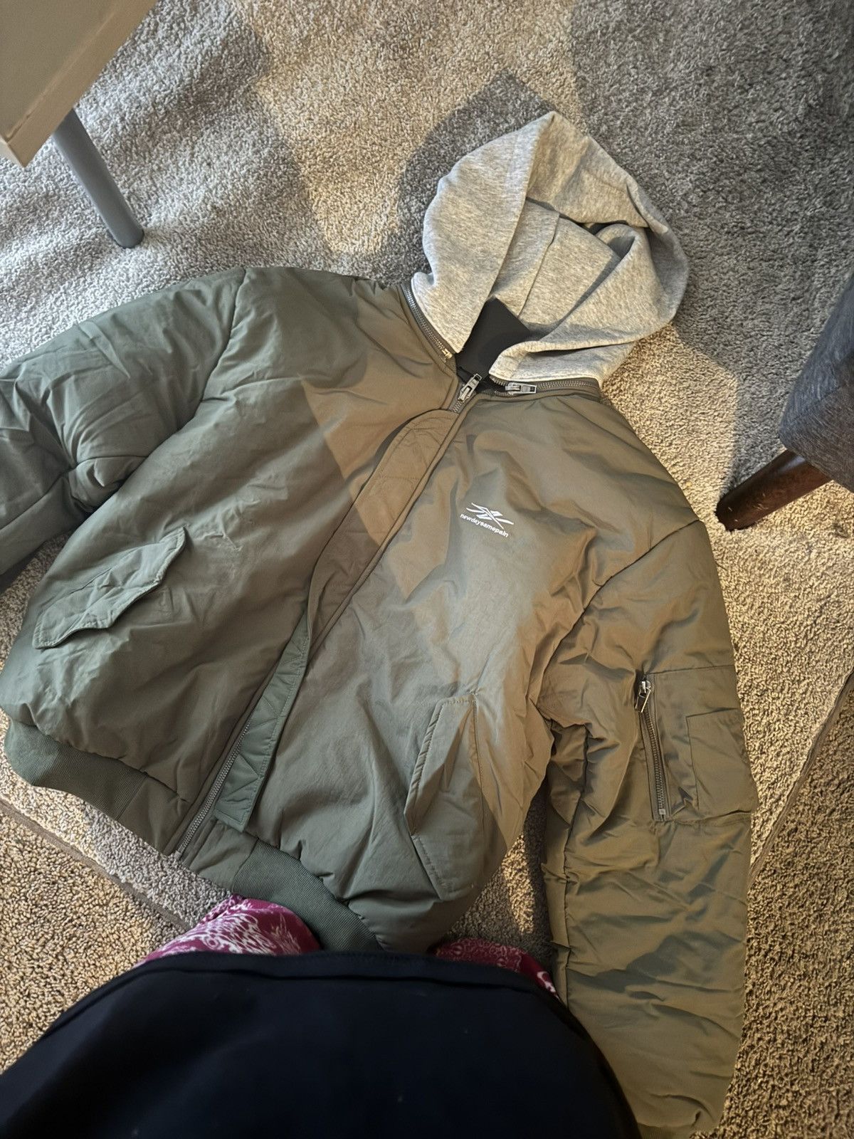 New Day Same Pain NewDaySamePain Bomber | Grailed