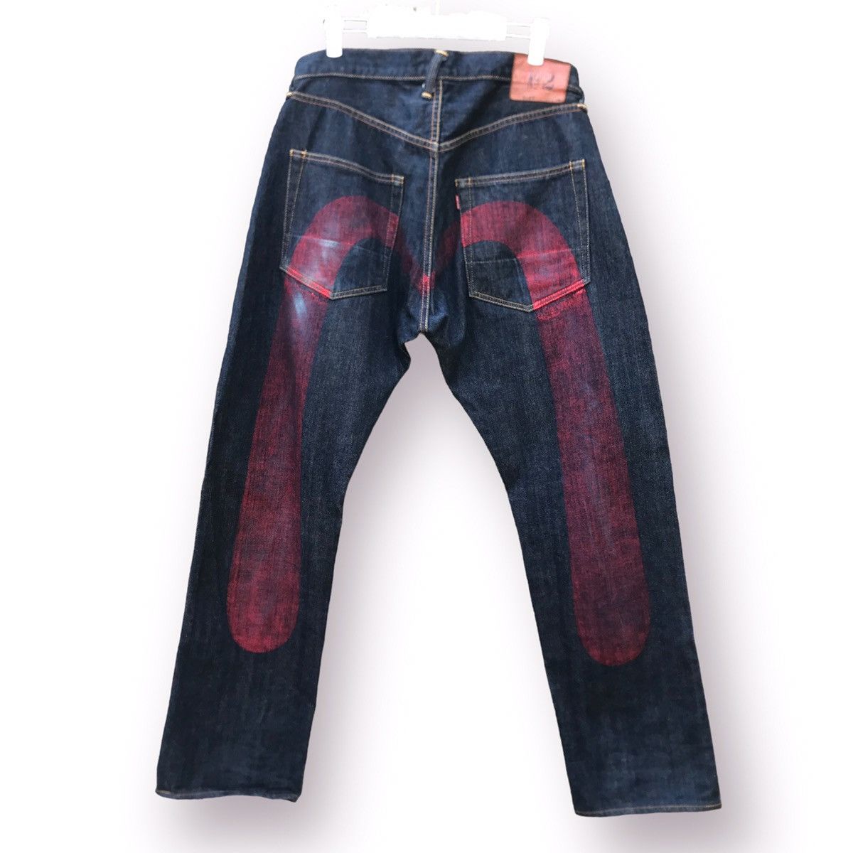 Evisu × Japanese Brand × Vintage 🔥Rare Vintage Evisu Red Daicock ...