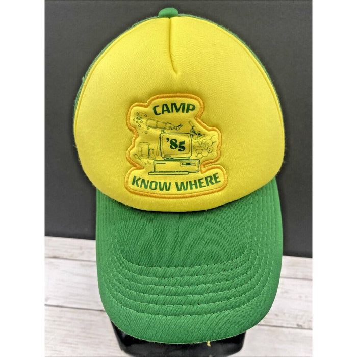 10/10 Stranger Things Dustin Trucker Hat Cap Camp Know Where | Grailed