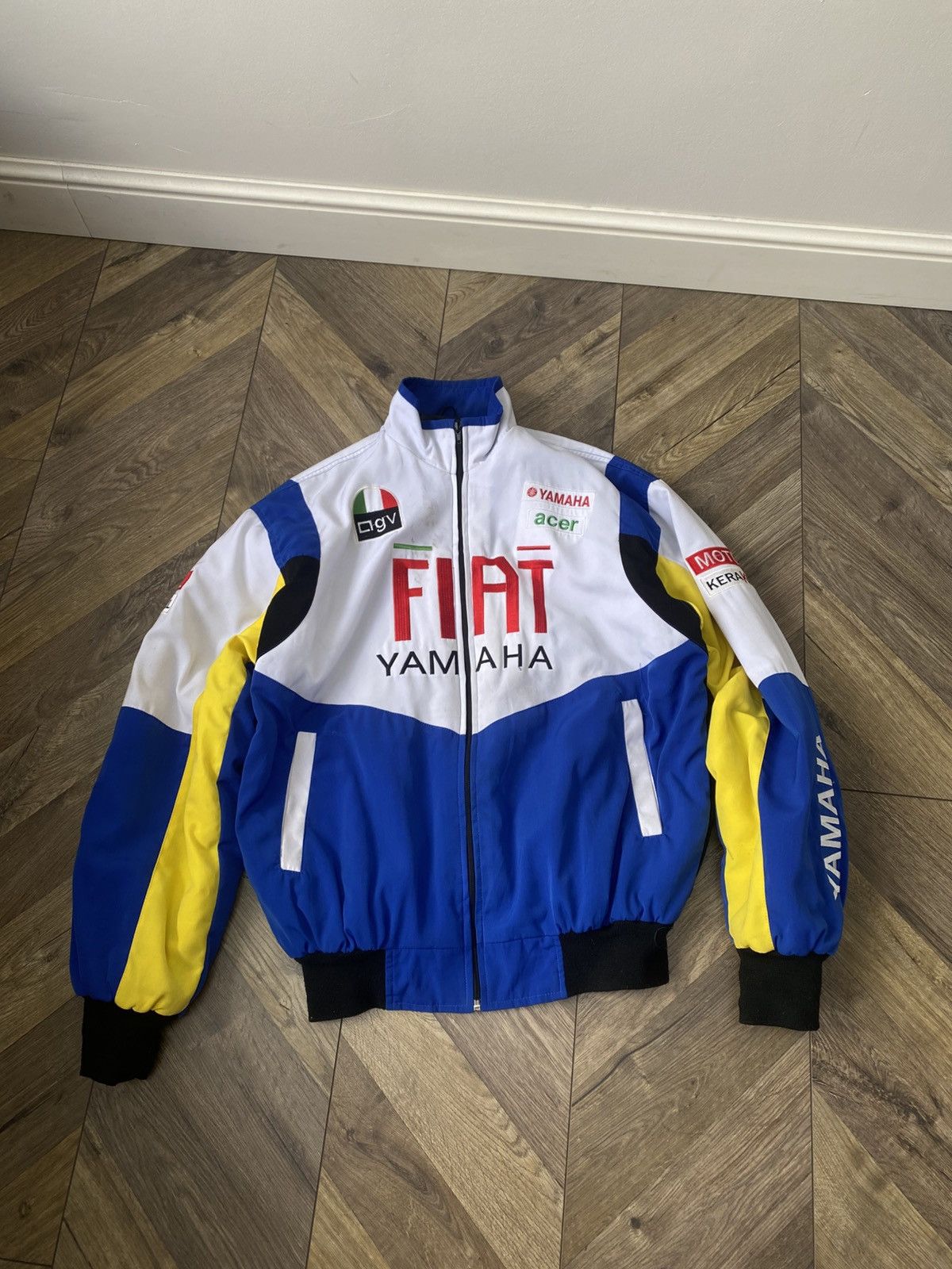 Yamaha Vintage Fiat Yamaha Y2K Racing Jacket | Grailed
